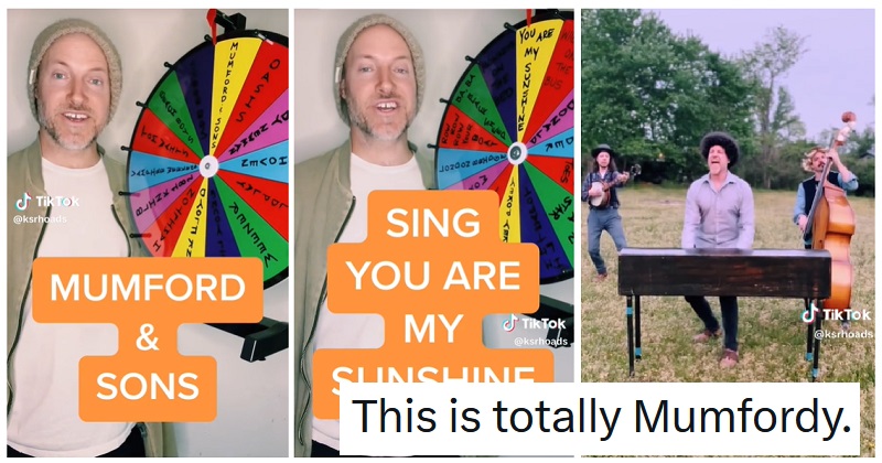 Ever wondered how Mumford & Sons would perform You Are My Sunshine ...