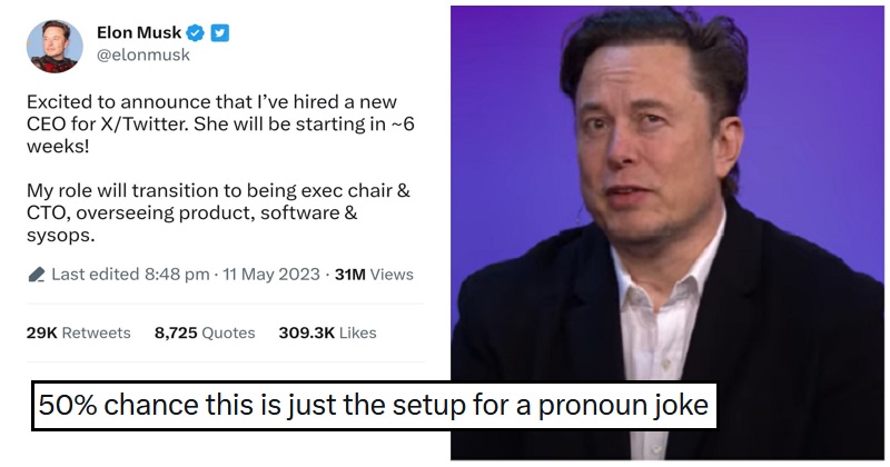 Elon Musk says he's being replaced by a female Twitter CEO - 18 ...