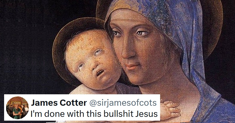 Just 7 of the most bizarre paintings of the Baby Jesus from art history ...