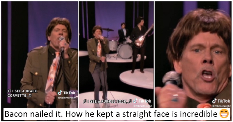 Kevin Bacon's 'first draft' of Paint It Black is barely one degree from ...