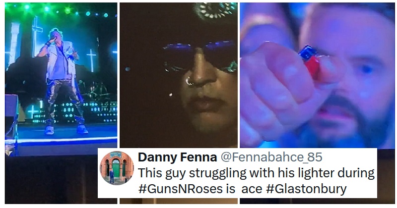 One Glastonbury-goer's struggle to pay proper homage to Guns N'Roses ...