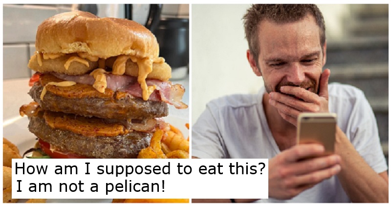 The funniest and most brutal comments about this massive burger - The Poke
