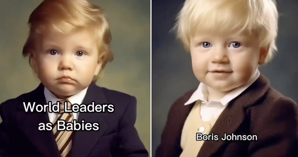 This gallery of past and present world leaders as babies might be the ...
