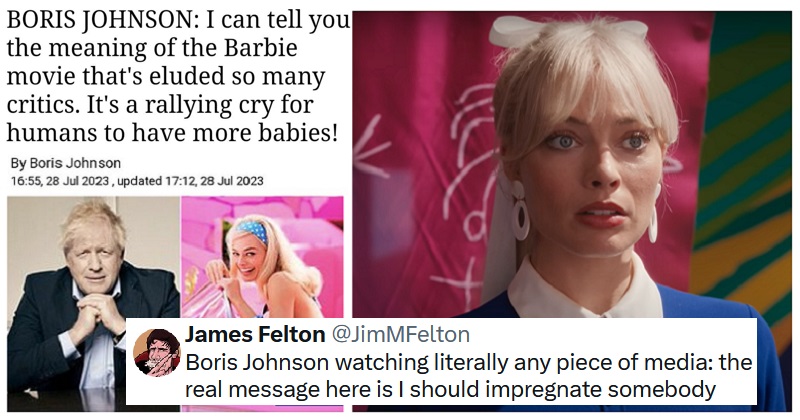 She's everything. He's just Alexander Boris De Pfeffel Johnson - 14 ...