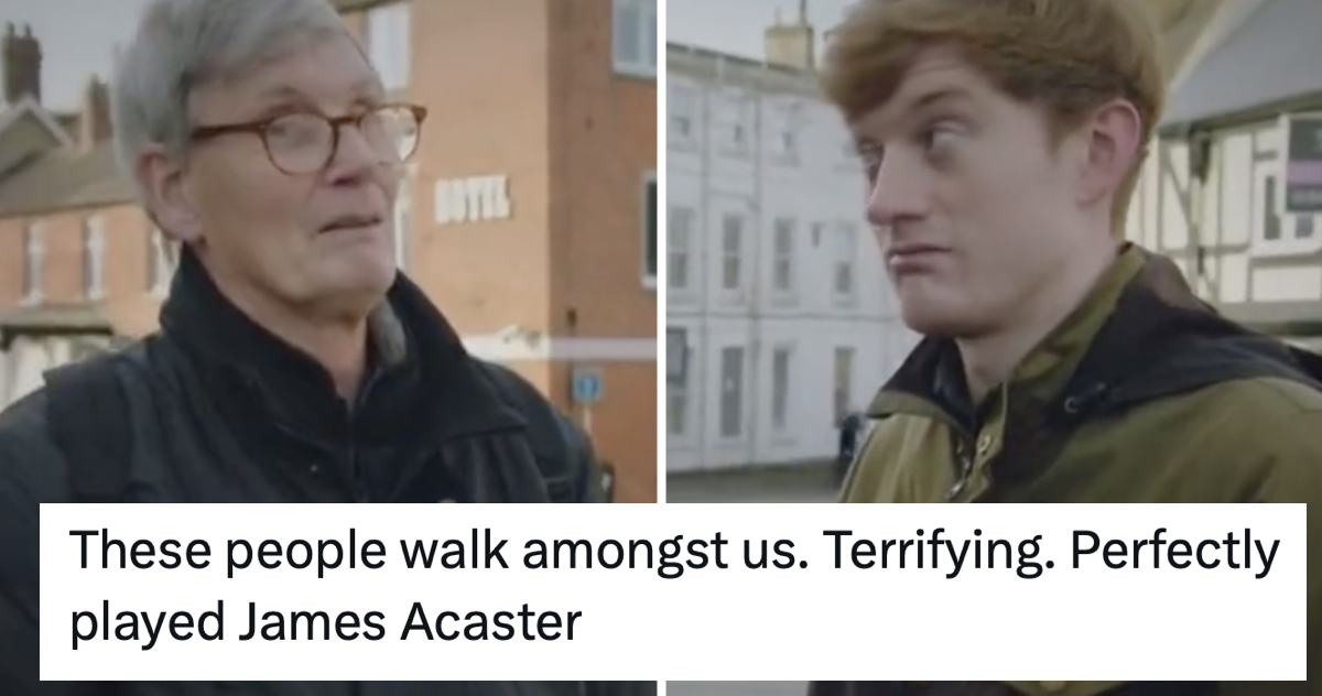 This clip of James Acaster in Kettering has gone viral again and it's ...