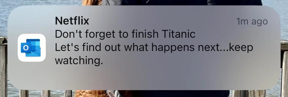 This Netflix Titanic reminder was funny but, the responses made it even ...