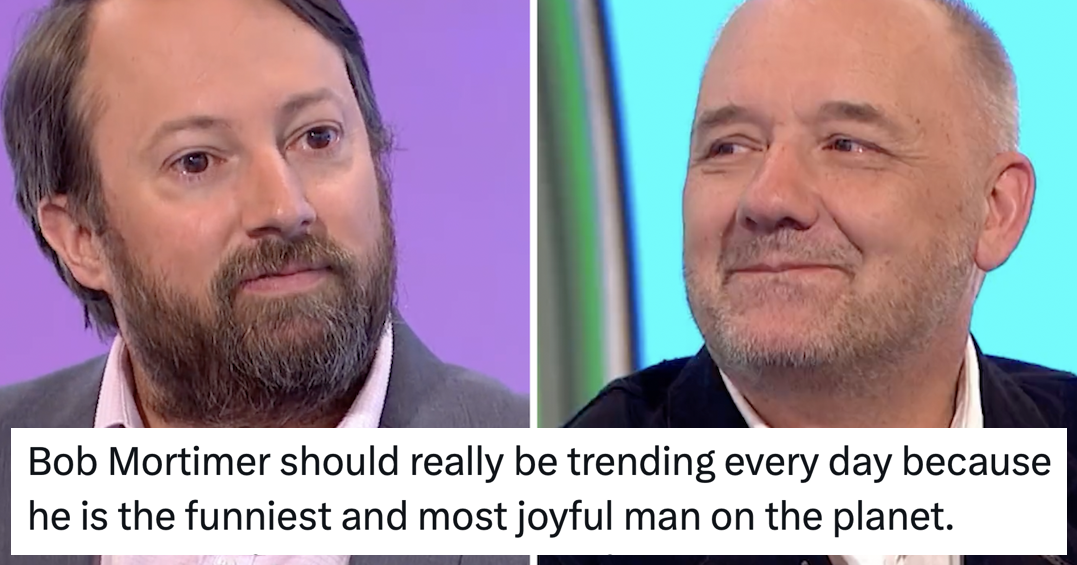 Bob Mortimer's trending so it sent this all-time classic TV moment ...