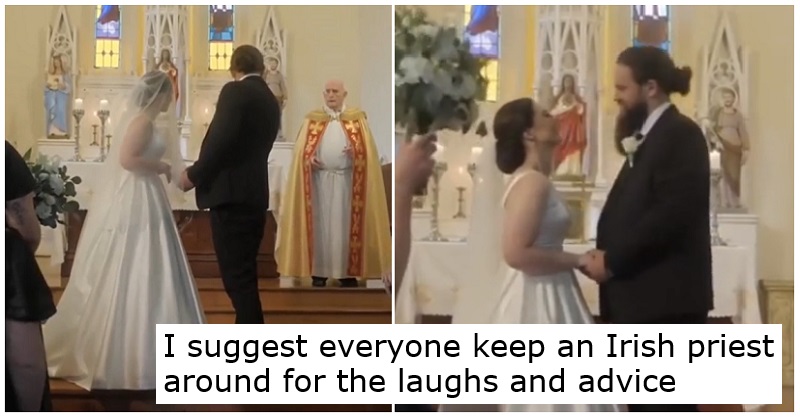 This Catholic priest had the best comment after forgetting about the ...