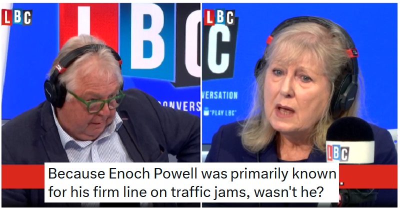 This Tory's excuse for liking an Enoch Powell-themed tweet is that ...