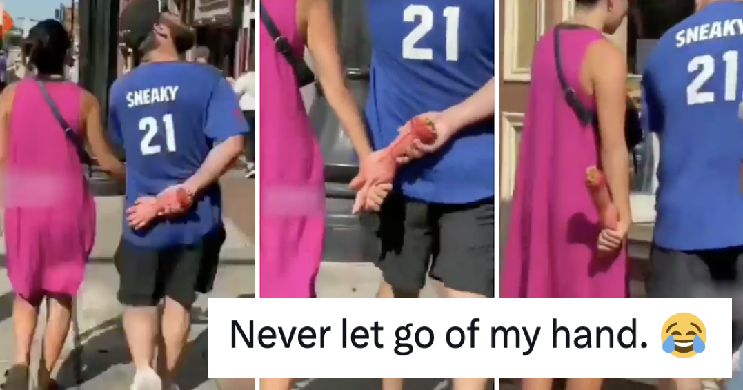 This guy's 'hand trick' on his partner went wildly viral and you've got ...