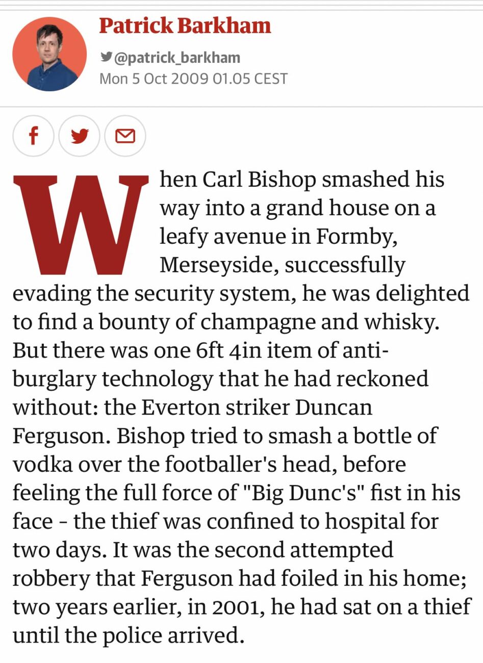 This 'greatest opening paragraph to an article ever' has just gone ...