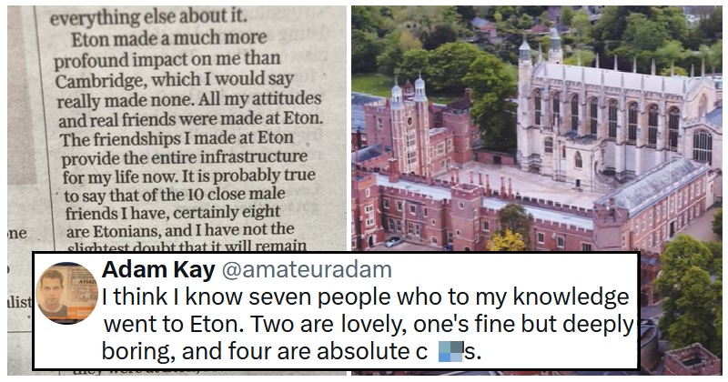 Eton's new Provost admits he judges people for not attending the school ...
