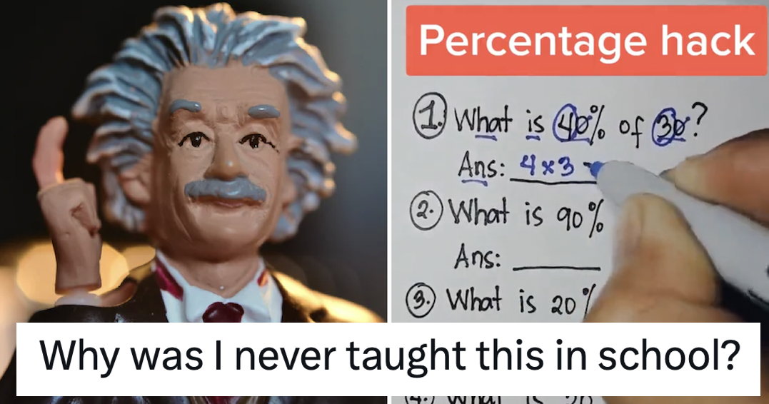 This percentages hack has been melting brains all over again and it's a ...