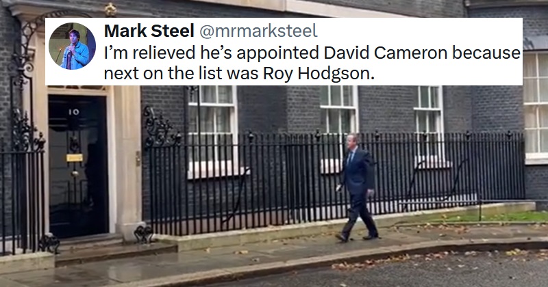 David Cameron has been given a peerage and the Foreign Office job - 25 ...