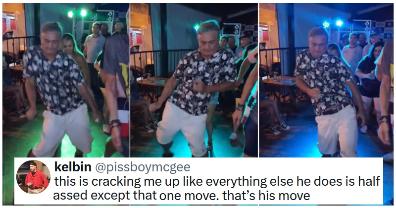 This guy's dancing 'special move' is going wildly viral for good reason ...