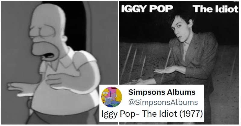 26 times Simpsons screenshots matched up beautifully with album covers ...