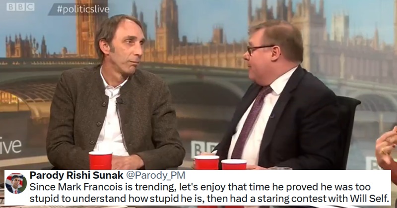 No matter what Mark Francois does, he'll never live down this ...