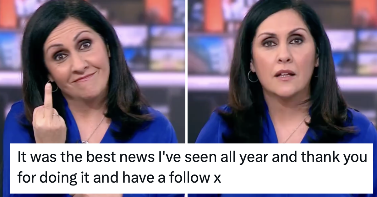 BBC News reader Maryam Moshiri explained how that unfortunate middle ...