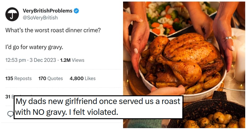 'What's the worst roast dinner crime?' - 16 unappetising morsels - The Poke