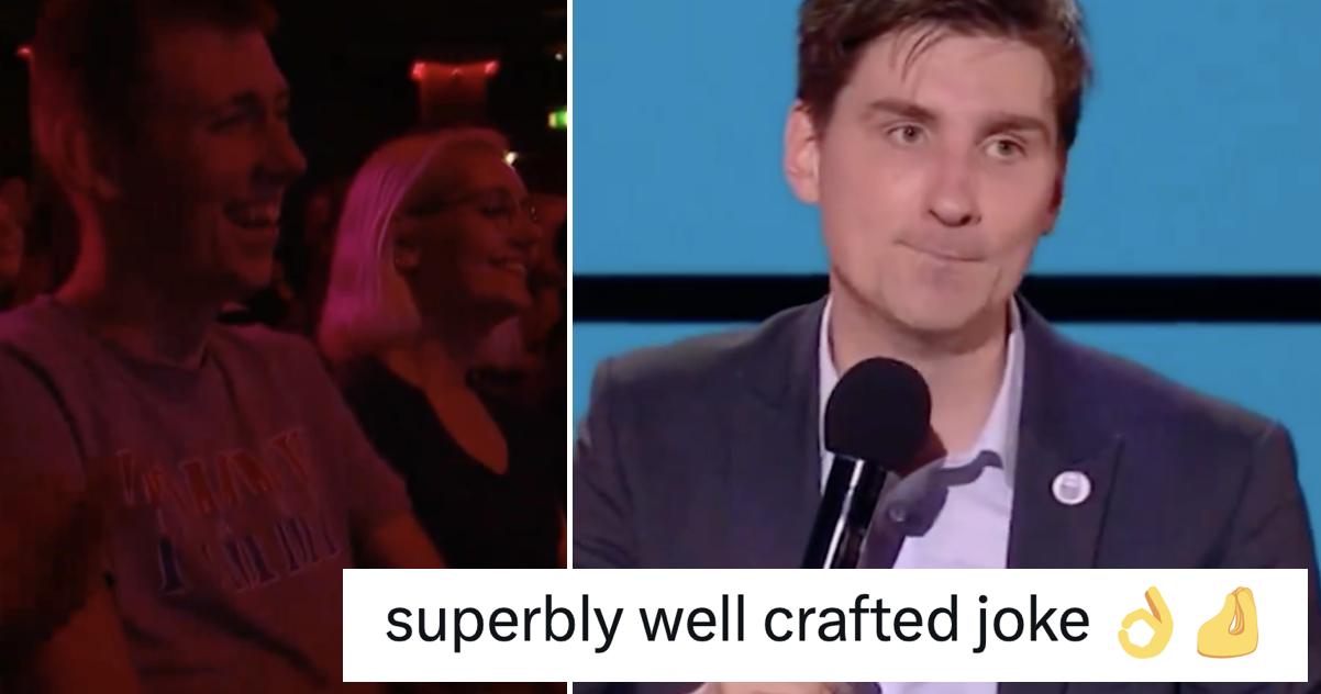 Comic Sean McLoughlin still can't believe this joke made it onto BBC1's ...