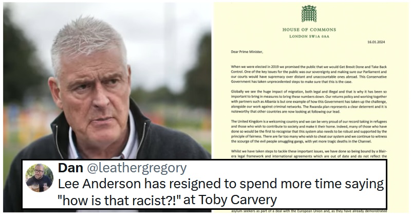 30p Lee Anderson has resigned as Tory Deputy Chair to spend more time ...