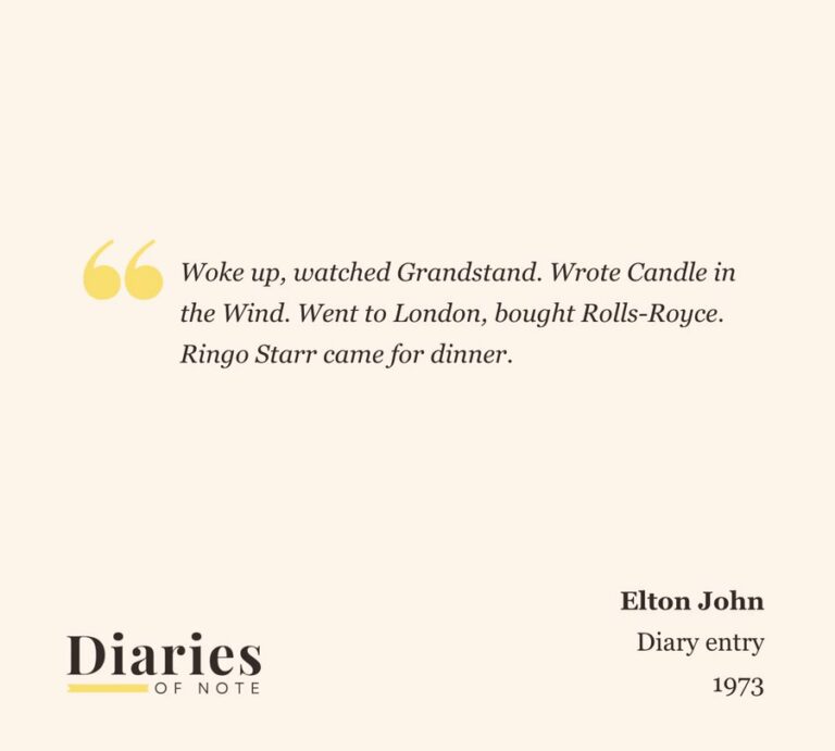 This brilliant teenage diary entry goes straight into the hall of fame ...