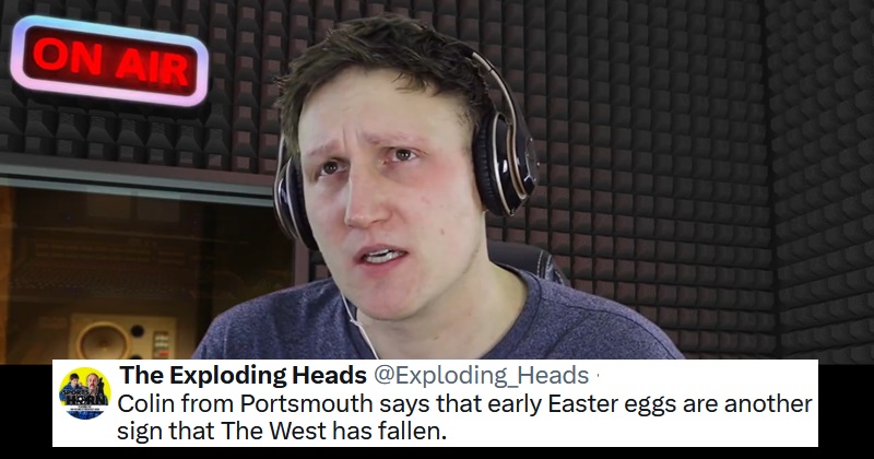 Colin from Portsmouth has detected a war on Easter, and his brilliantly ...