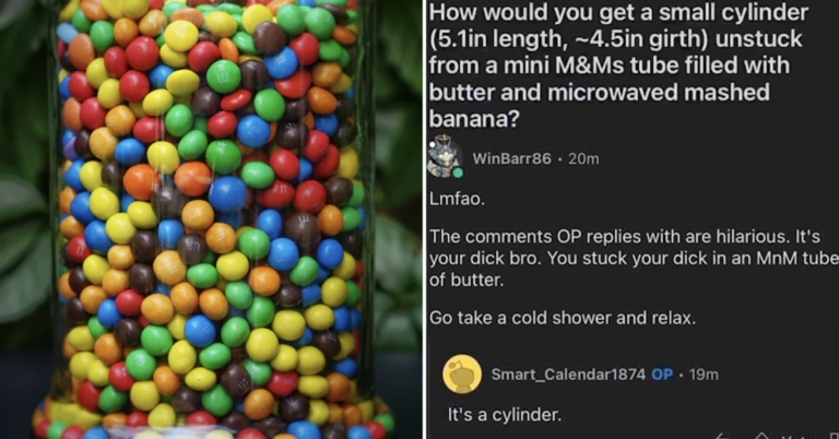 This tale of a man asking for help with his stuck 'cylinder' is the ...