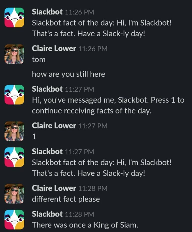 You don't have to use Slack to enjoy this magnificent joke at the ...