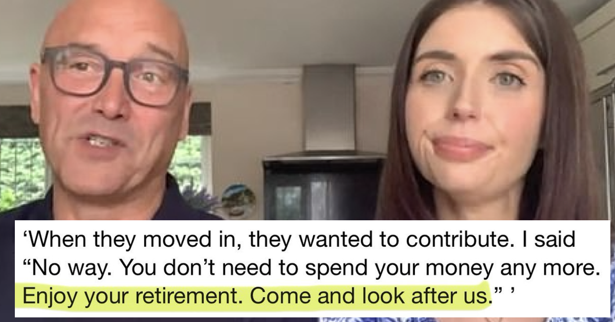 This Daily Mail piece about Gregg Wallace's domestic routine might be ...