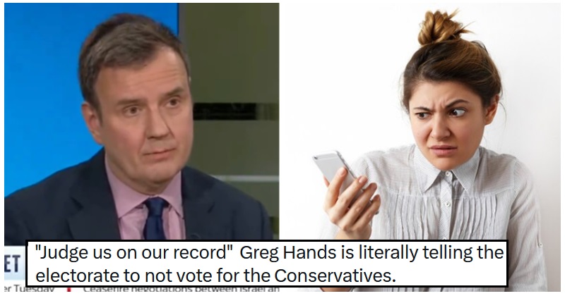 Greg Hands asked people to judge the Government on its record - and ...