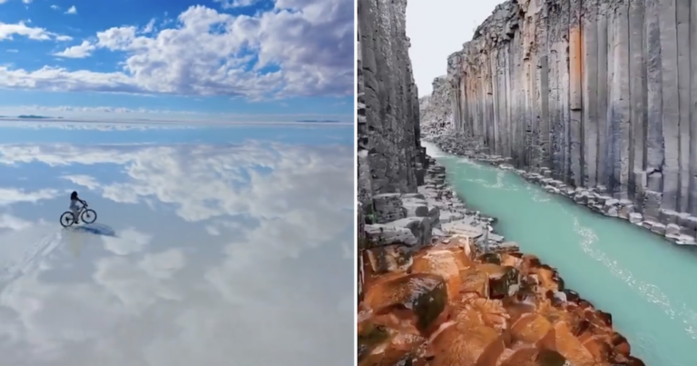 This thread of 'places on Earth that don't look real' is today's most ...