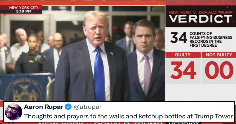 Donald Trump is the first US President to be a convicted felon - 34 ...