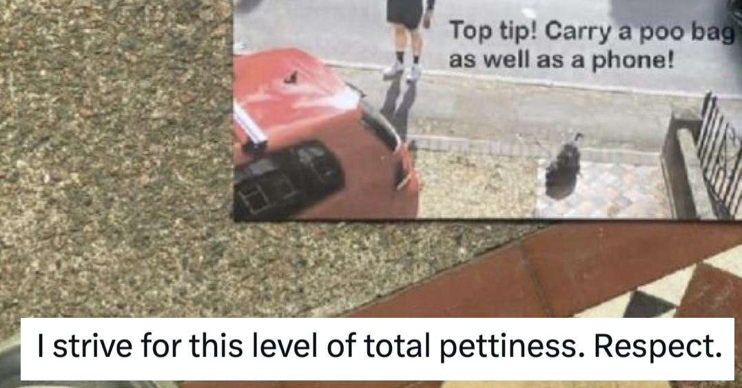 This person took epic revenge on an inconsiderate dog walker and it's ...