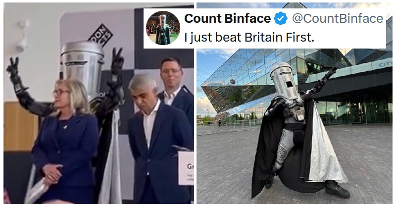 Count Binface beat Britain First in the London Mayoral election, and ...