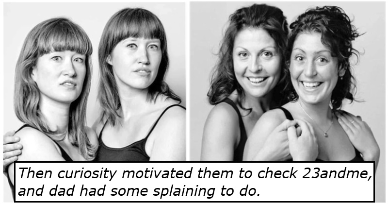 A photographer tracks down the world's unrelated lookalikes and creates ...