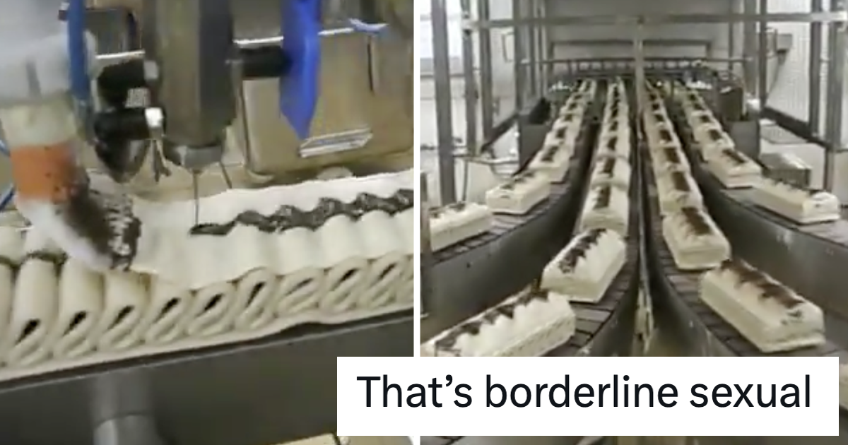 This 'making of a Vienetta' video is surely the most deliciously ...