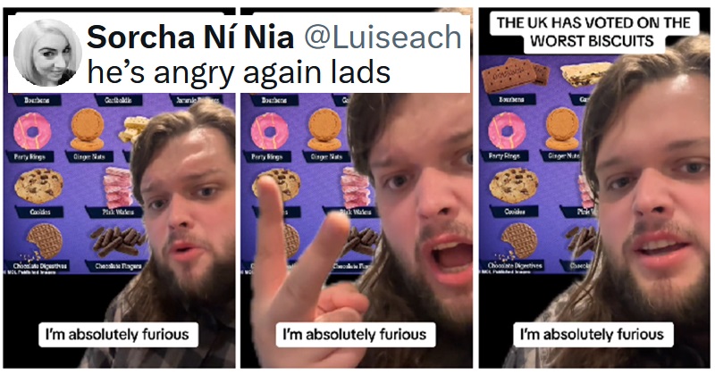 Garron Noone has seen the UK's 'worst biscuit' list and he thinks it's ...