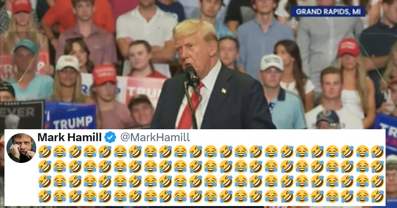 Donald Trump told fans he hates it when people laugh at him, and got ...