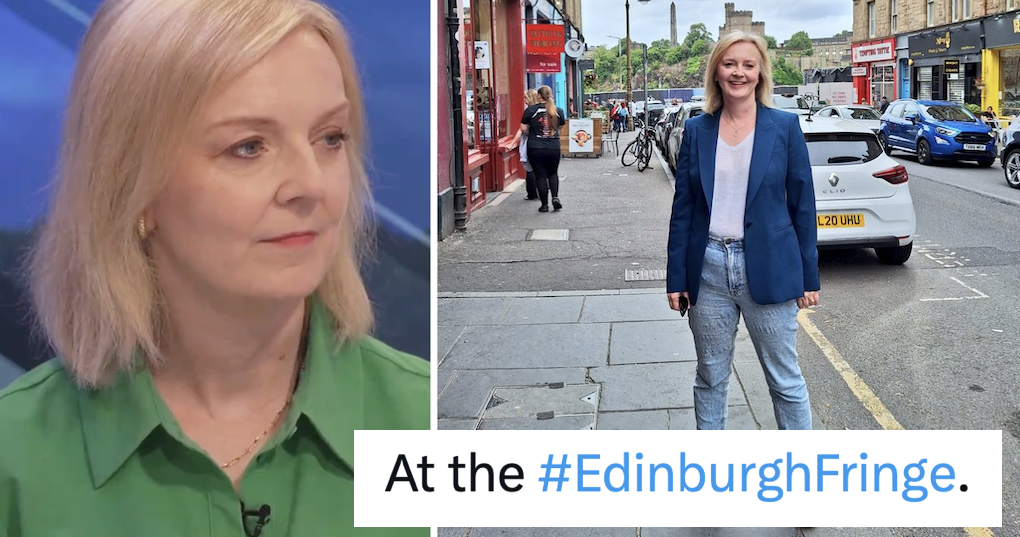 Liz Truss is speaking at the Edinburgh fringe and of all the fabulous ...