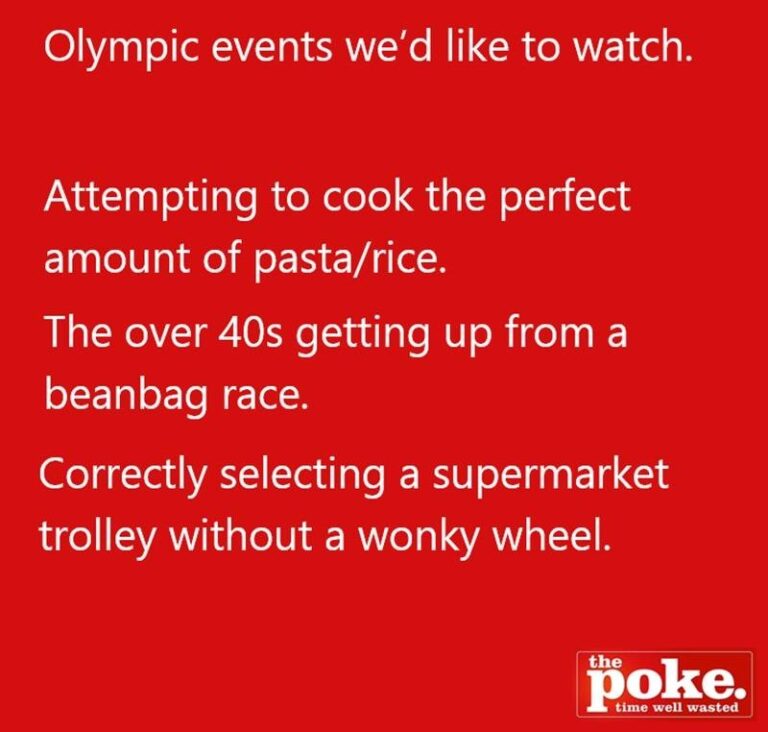 22 alternative Olympic events people would like to see - The Poke