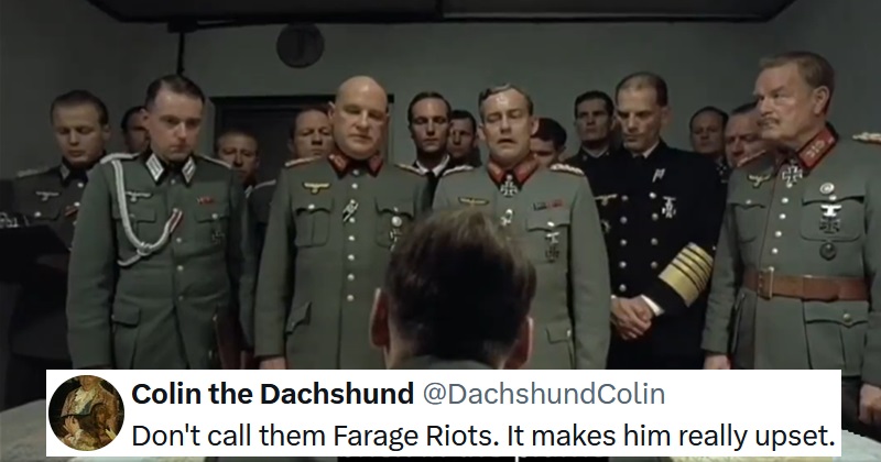 Furious Nigel Farage got the Downfall meme treatment - and it's absolutely essential comedy ...