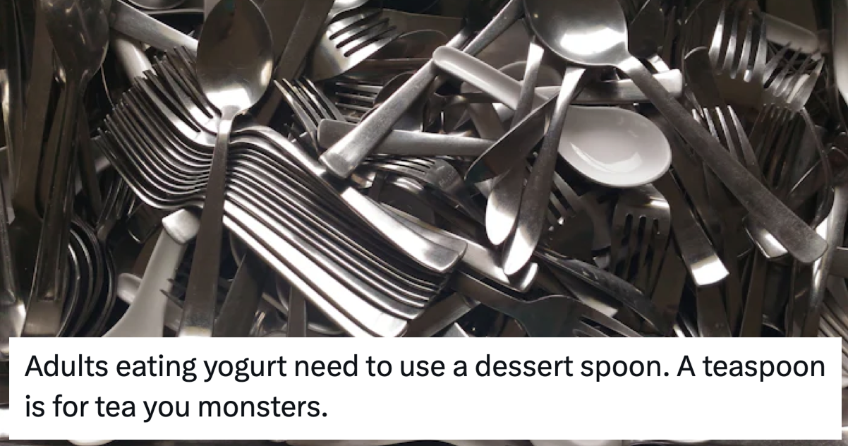 People are getting riled up over spoon etiquette and it's the most ...