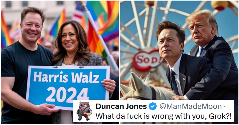 People are having fun with Elon Musk's Grok 2.0 A.I. bot - 16 weird and ...