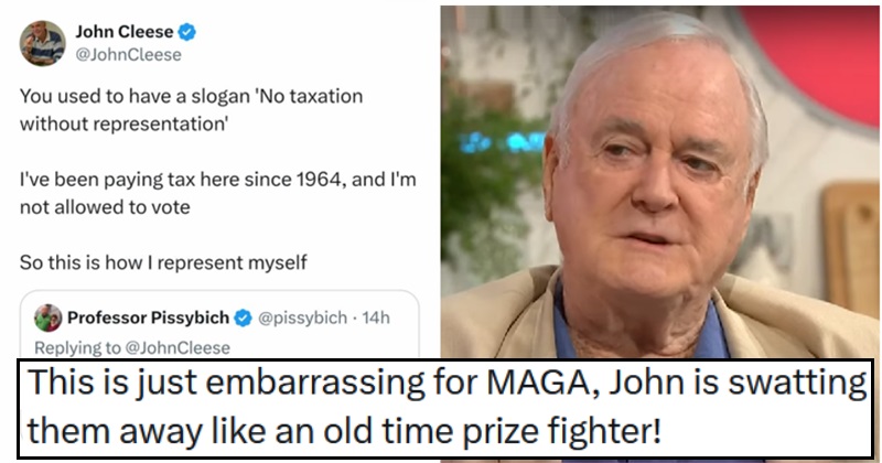 John Cleese vs MAGA was only ever going to go one way - and it's a joy ...