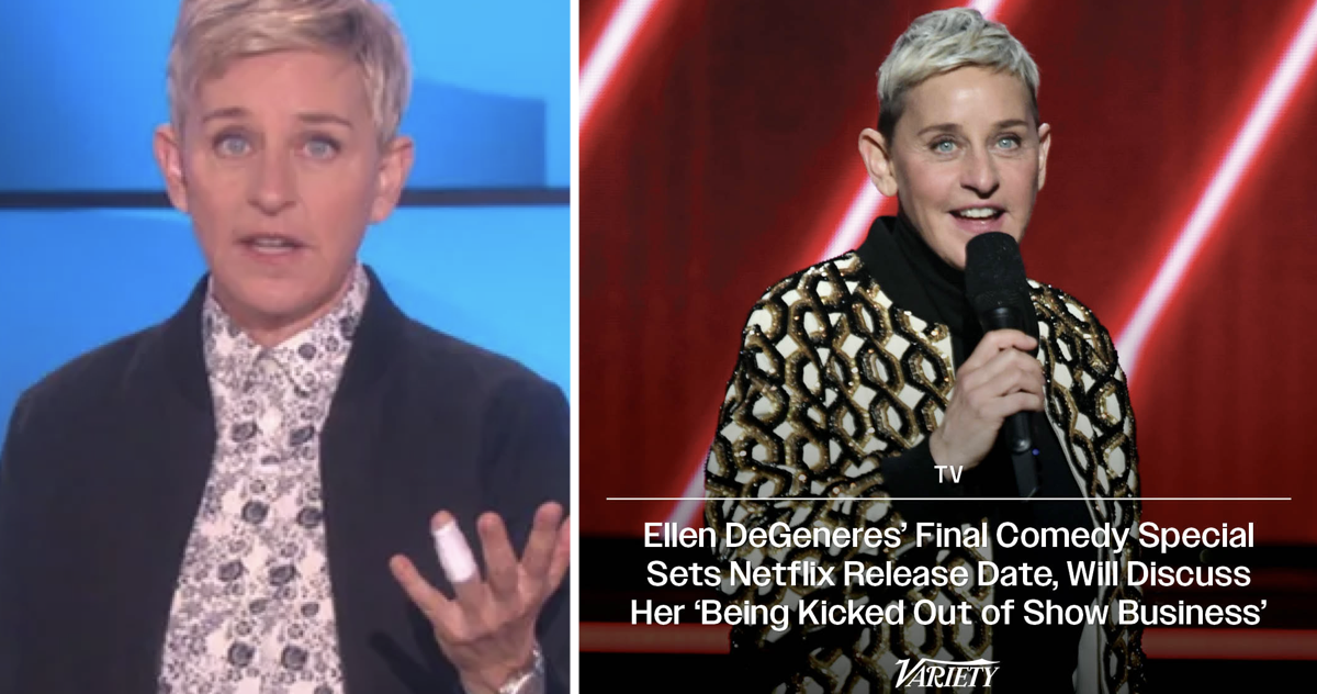 Ellen DeGeneres will use a Netflix comedy special to talk about being ...