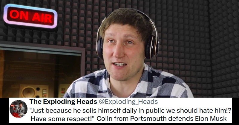 Colin from Portsmouth has leapt to the furious defence of Elon Musk as ...