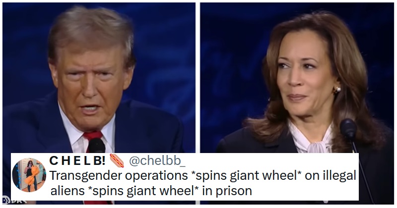 Donald Trump said Kamala wants transgender surgery for illegal aliens ...