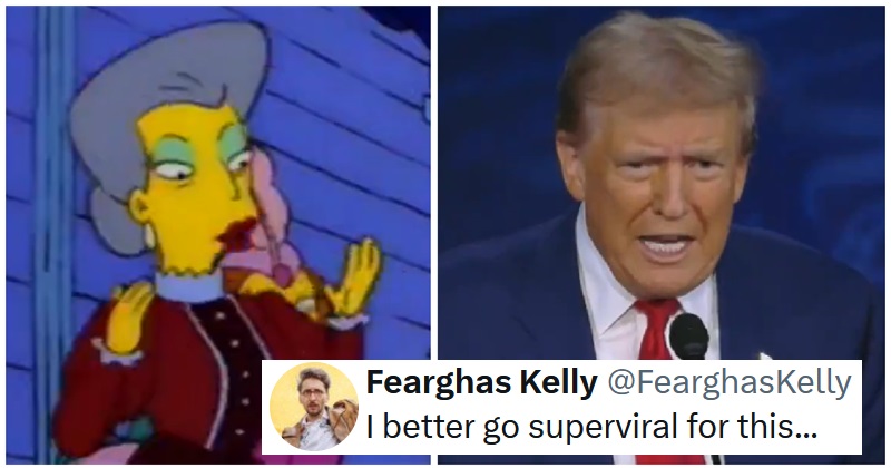 Someone edited Trump's rant about dog-eating into a Simpsons song and ...