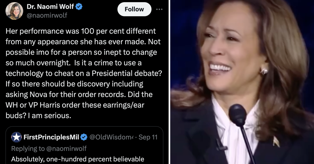 Conspiracy loving Naomi Wolf reckons someone was having a word in ...